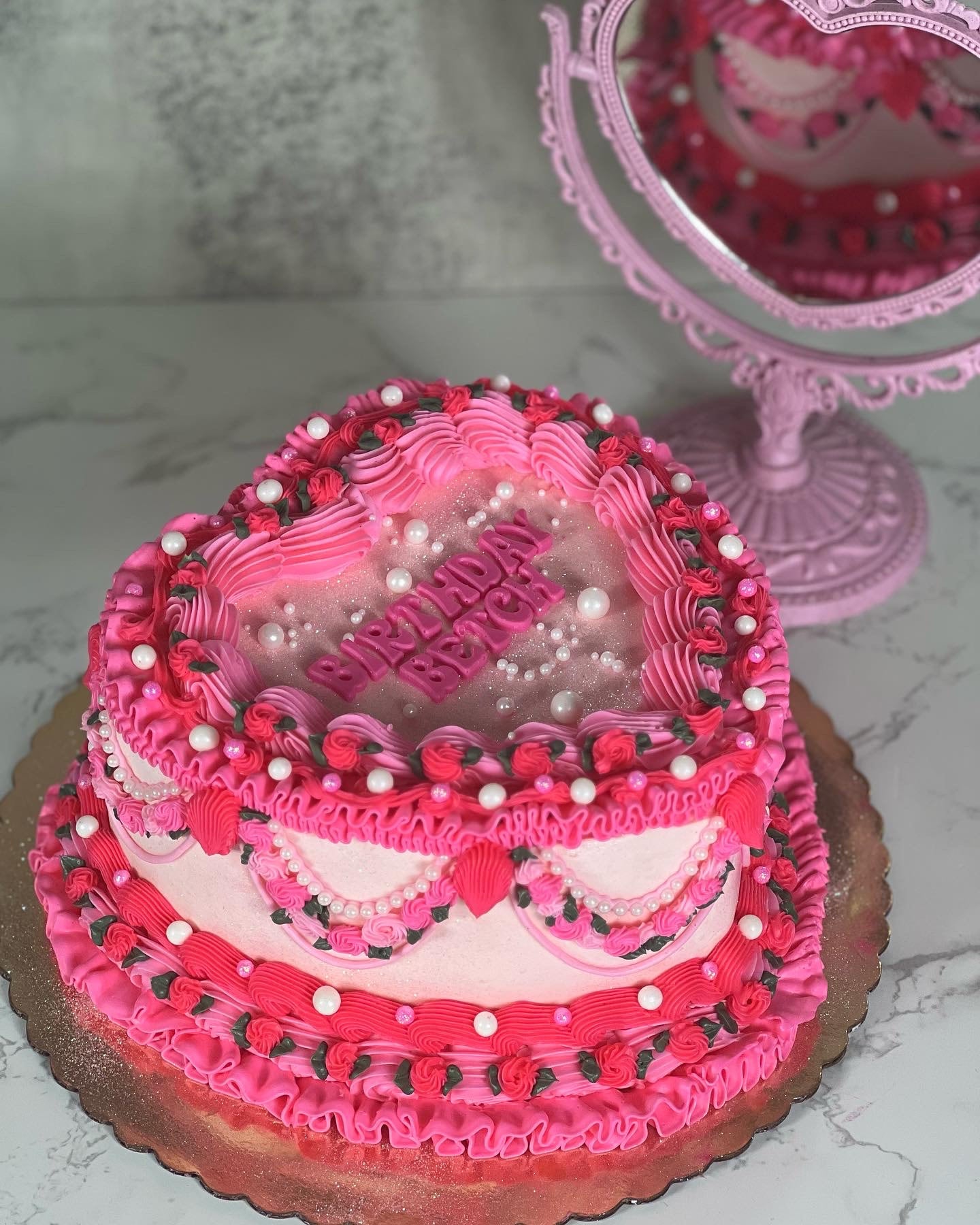 Vintage Buttercream Cakes | Velvet Valley Cakes