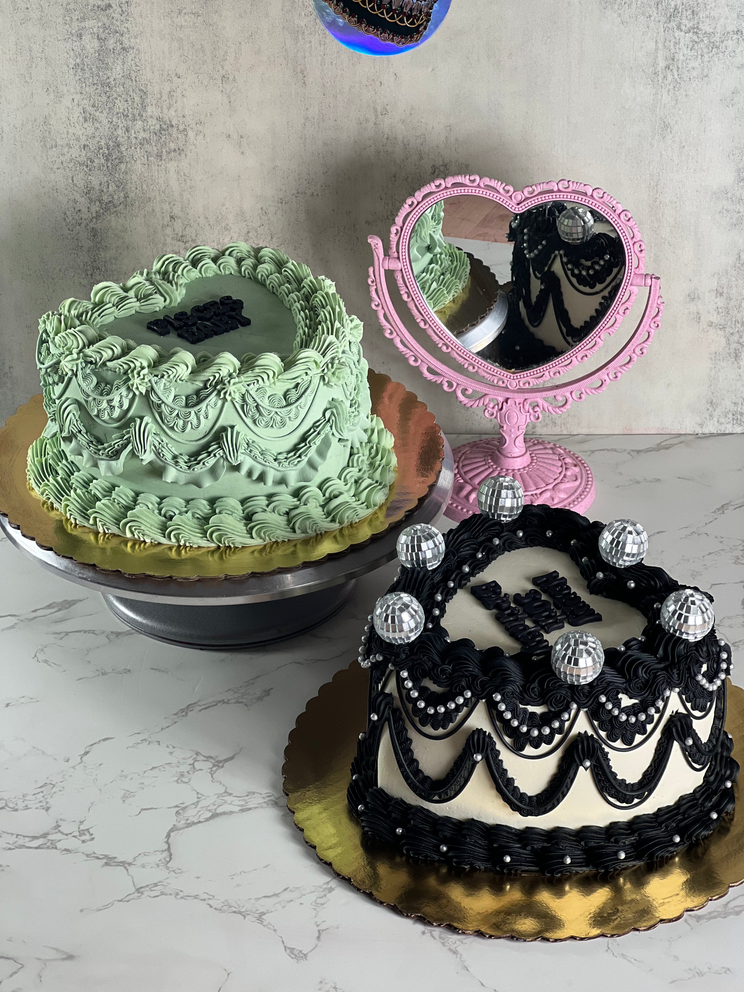 Vintage Buttercream Cakes | Velvet Valley Cakes