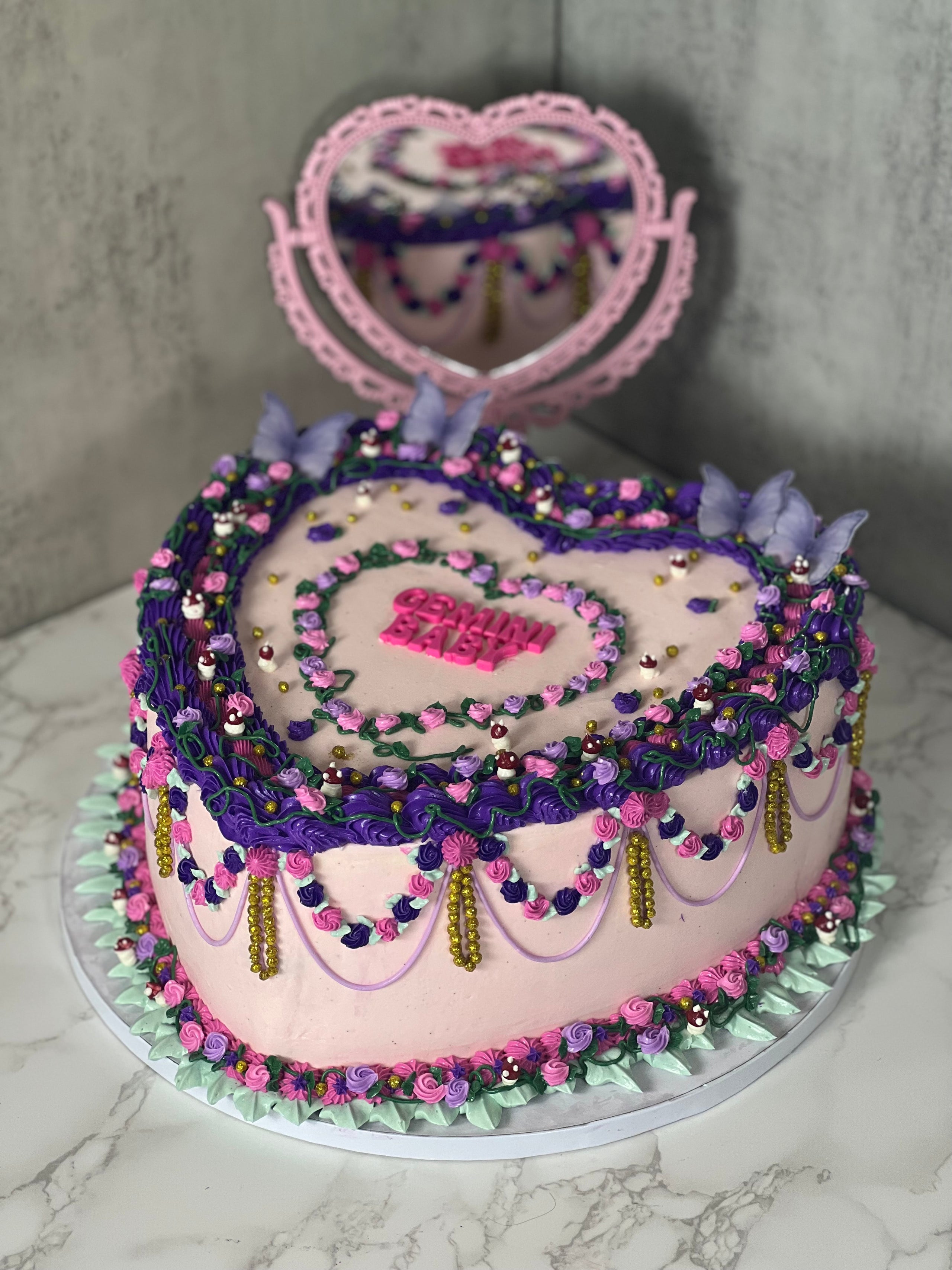 Vintage Buttercream Cakes | Velvet Valley Cakes